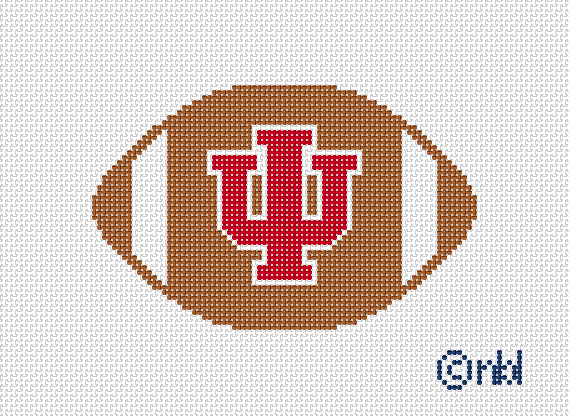 Indiana | Needlepoint by Laura