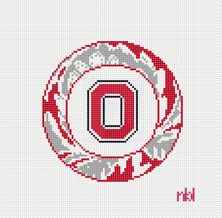 Ohio State | Needlepoint by Laura