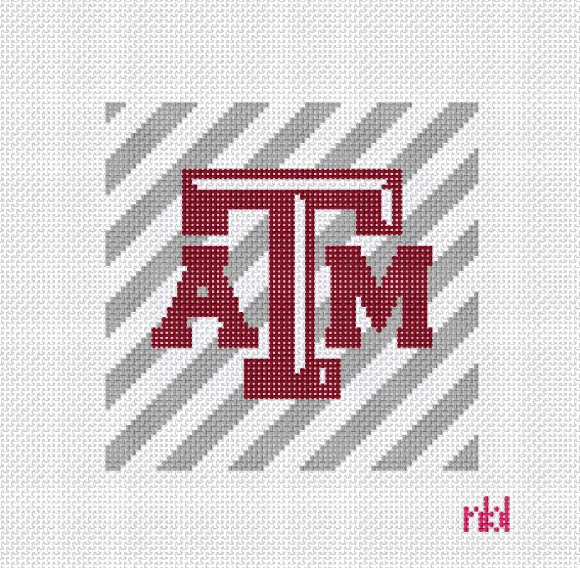 TEXAS A and M | Needlepoint by Laura