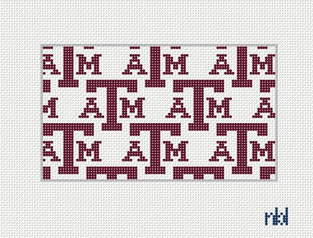 TEXAS A and M | Needlepoint by Laura