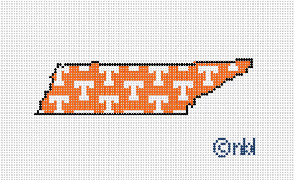 TENNESSEE | Needlepoint by Laura